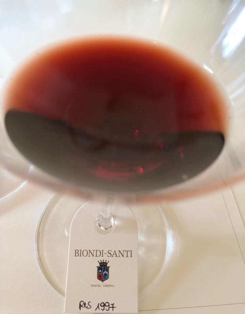Biondi-Santi, la maitrise parfaite du Sangiovese - dégustation